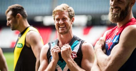 Port Adelaide Skipper Tom Jonas Says Fans Should Raise A Glass To Gather Round