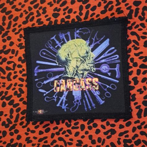 Carcass Patch Metal Etsy
