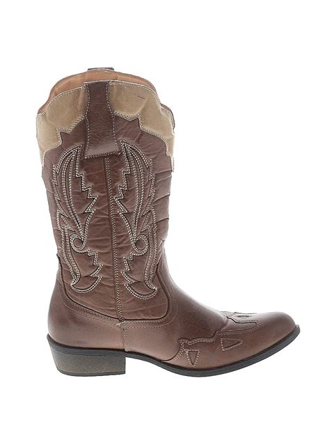 Assorted Brands Brown Boots Size 8 43 Off Thredup