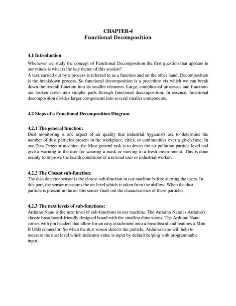 Chapter 04 Functional Decomposition Chapter Functional Decomposition 4 Introduction
