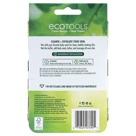 Ecotools Limited Edition Exfoliating Body Buffer For Body Cleansing