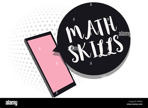 Word Writing Text Math Skills Business Concept For Starting To Learn How To Count Numbers Add