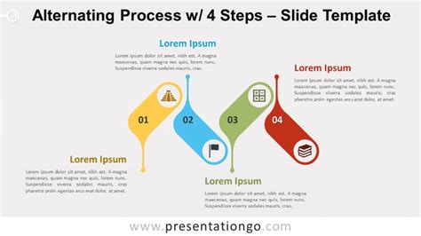 Alternating Process W Steps For PowerPoint And Google Slides Google Slides Powerpoint