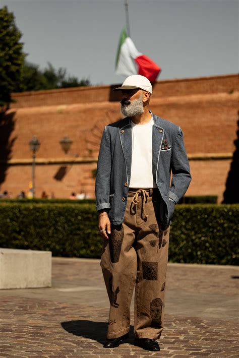 Pitti Uomo Mens Fashion Week Spring 2026 Street Style The Impression