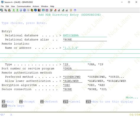Reading SQL Server Database From IBM I Nick Litten IBM I AS ISeries Software Developer