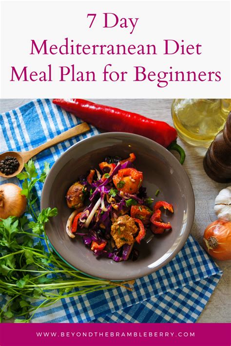 7 Day Mediterranean Diet Meal Plan For Beginners Artofit