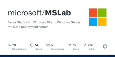 Mslab Readme Md At Master Microsoft Mslab Github