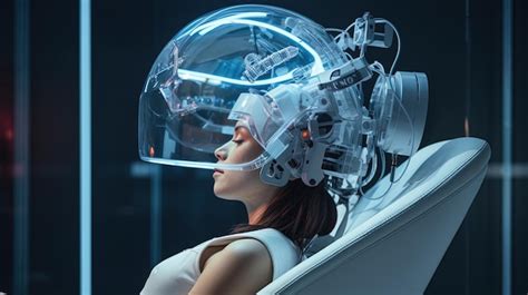 Premium Ai Image Interface Shaped As Technocracy Responds To Touch Temperature Producing