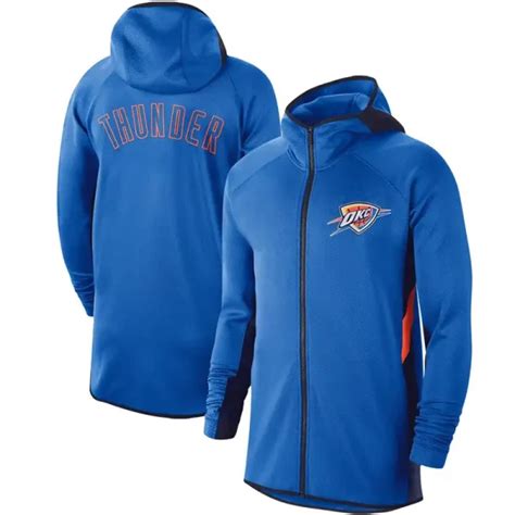 Oklahoma City Thunder Thermaflex Showtime Full Zip Hoodie Dota 2 Store