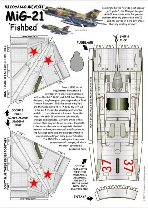 Papercraft Mig 29 Artofit