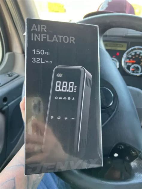 tire inflator portable air compressor 74 09 picclick ca