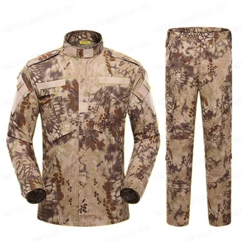 Kryptek Highlander Camo Bdu Field Uniform Set Shirt Pants For 3699
