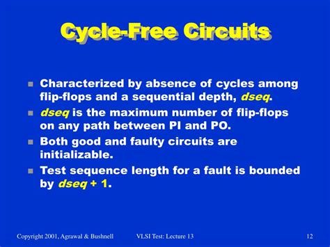 Ppt Lecture 13 Sequential Circuit Atpg Time Frame Expansion Powerpoint Presentation Id3347046