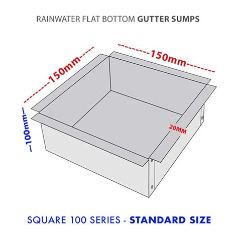 Gutter Sumps Shipped Free Australia Wide Roofing Plumbing And Roof Ventilation Supplies