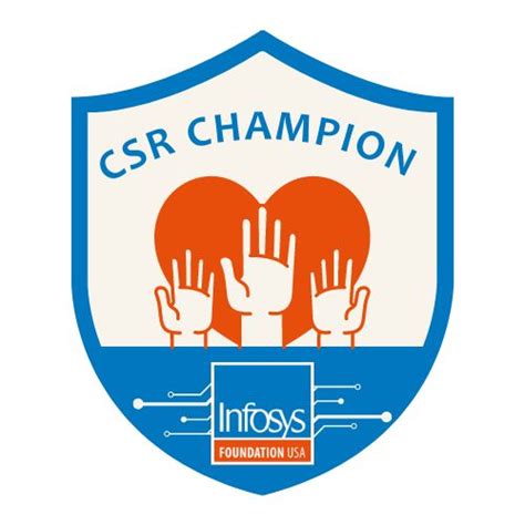 Happy To Share That I Have Been Awarded The Csr Champion From Infosys