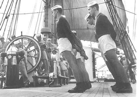 Sailors At Sea On The Sagres Portuguese Sailors Training On The Sagres Sailorgil On