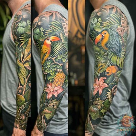 Jungle Style Tattoos