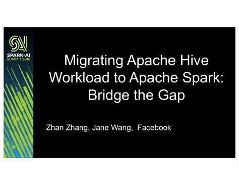 迁移apache Hive作业到apache Spark 迁移apache Hive作业到apache Spark