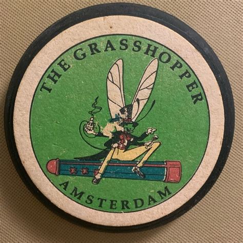 Wall Decor Vintage World Famous The Grasshopper 199s Coaster