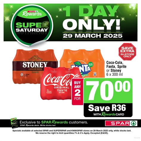 Spar Springbok 🚨 1 Day Only 🚨 Get Ready For Super Facebook