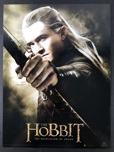 The Hobbit The Desolation Of Smaug Legolas Poster