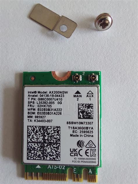 Intel Ax Ngw Wireless Network Card Computers Tech Parts Accessories Networking On