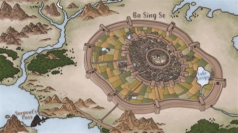 Ba Sing Se Avatar The Last Airbender R Mapmaking