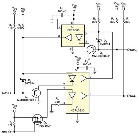 I C Interface Has Galvanic Isolation Wired OR Capability Improved Noise Margin EDN