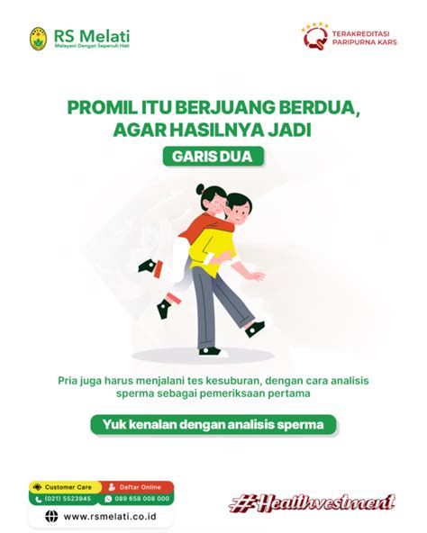 Periksa Kesuburan Pria Dengan Analisis Sperma Rs Melati Tangerang