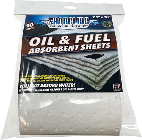 Calcutta Shoreline Marine Oil Absorbent Mat 10 Pack
