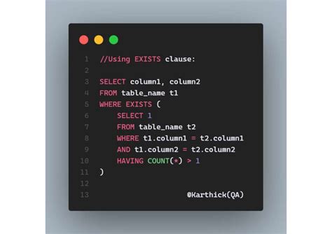 sql find duplicate rows short pdf guide