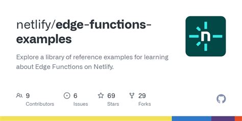 Github Netlifyedge Functions Examples Explore A Library Of