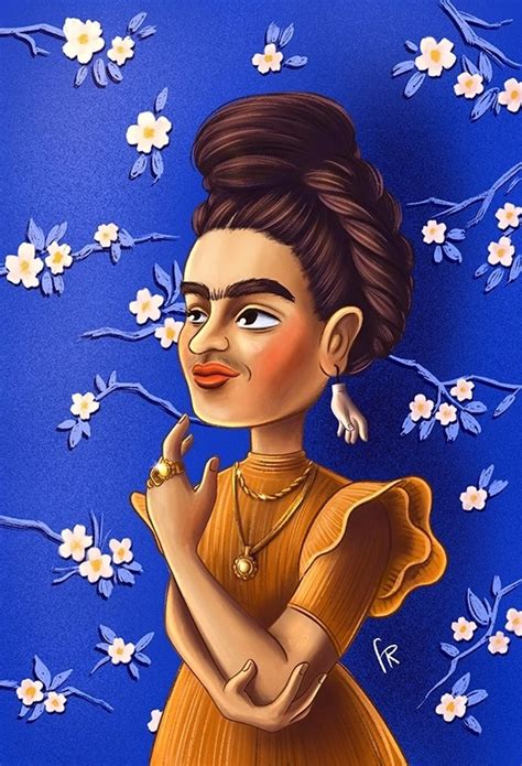 Иллюстрация Фрида в стиле 2d живопись персонажи