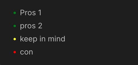 Colorized Bullet Point · Issue 603 · Retypeappretype · Github