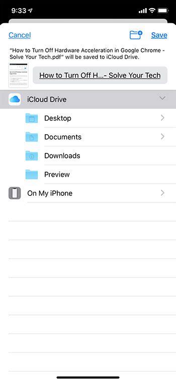 How To Save A PDF To Your IPhone From Safari In IOS Solve Your Tech
