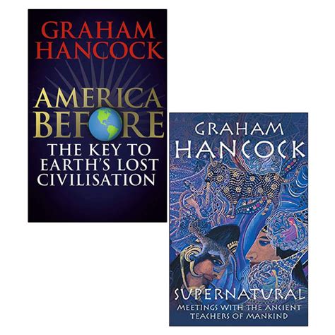 Graham Hancock 2 Books Collection Set America Before Hardcover