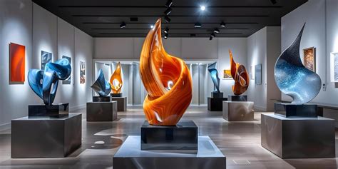 Exhibition Of Sculptures In Art Gallery Concept Sculptures Art Gallery Exhibition Contemporary