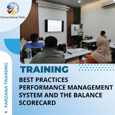Training Best Practices Performance Management System And The Balance Scorecard Farzana Training