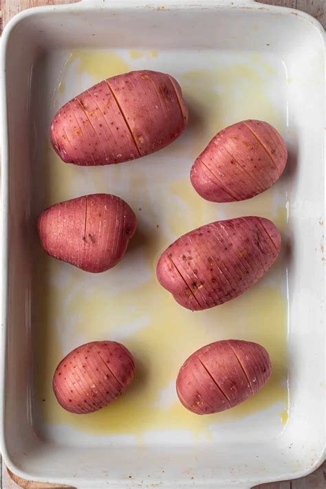 Hasselback Red Potatoes With Prosciutto Crumb Our Nourishing Table