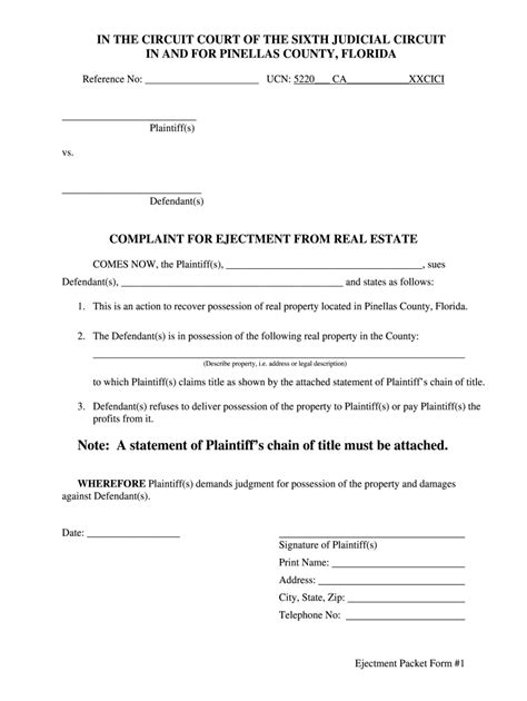 Ejectment Fill Out And Sign Online Dochub