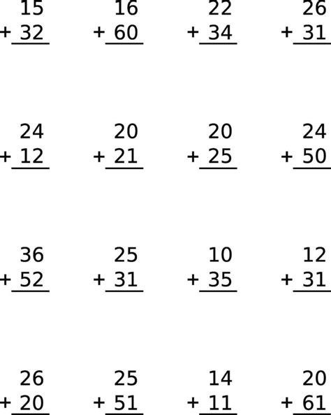 Get 85 Math Addition Worksheets Ideas 56 Printable Pdf Template
