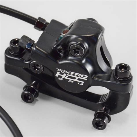 Tektro HDC 330 Mountain Bike Hydraulic Disc Brake Set and Rotors ...