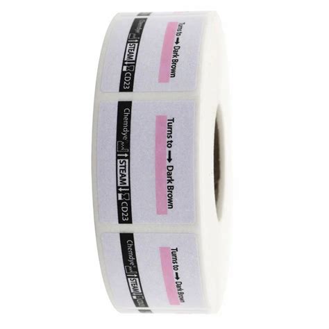 Steam Sterilization Indicator Labels Rolls At Rs 850 Sterilization