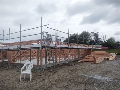 scaffolding installed for new west coast scaffolding