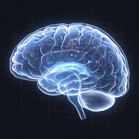 Premium Photo Neural Network Brain Concept Illustration