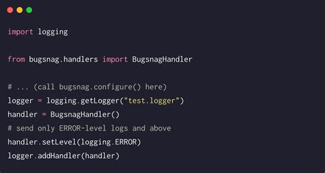 Error Monitoring Reporting For Python Applications BugSnag Platform