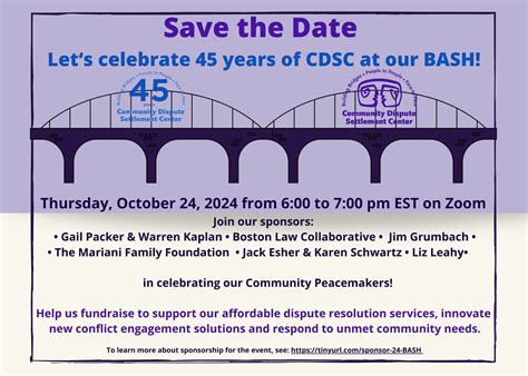 2024 Cdsc Bash Events