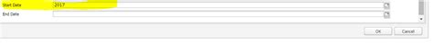 How To Configure Datefield Xtype In Dialog To Just Show List Of Years