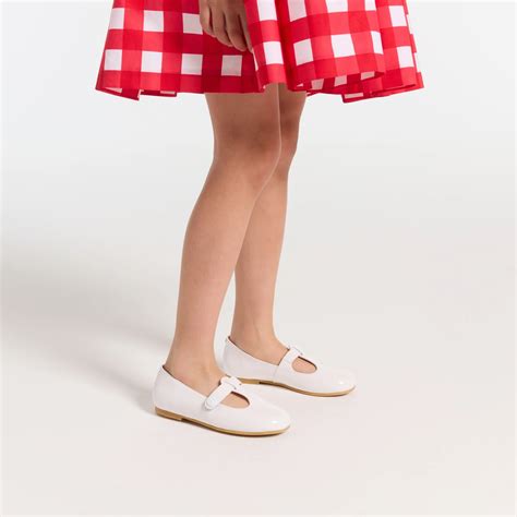 Girl Patent Leather Mary Janes Blanc Jacadi 35 Jacadi Israel