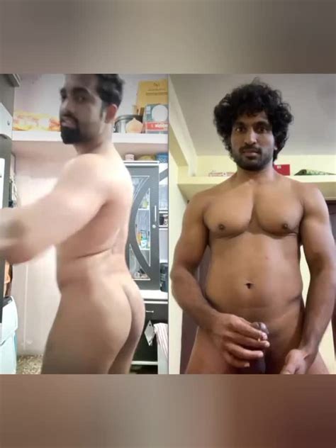 Secret Video Call Desi Hunk Helping Each Other To Cum